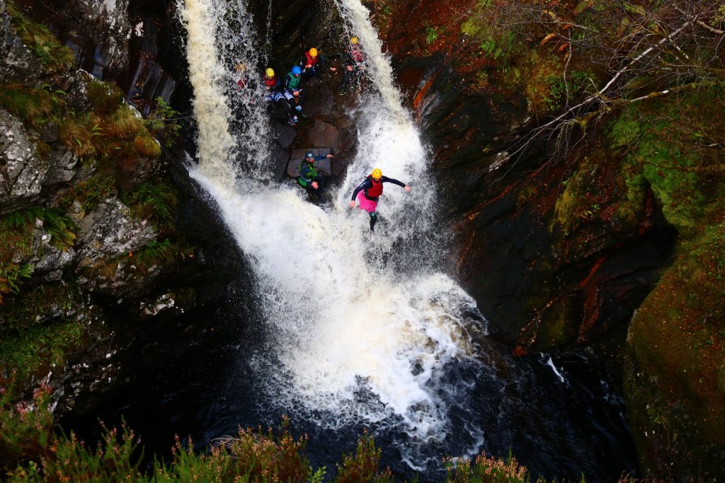 Canyoning in Scotland - Aviemore & Cairngorms | Active Outdoor Pursuits