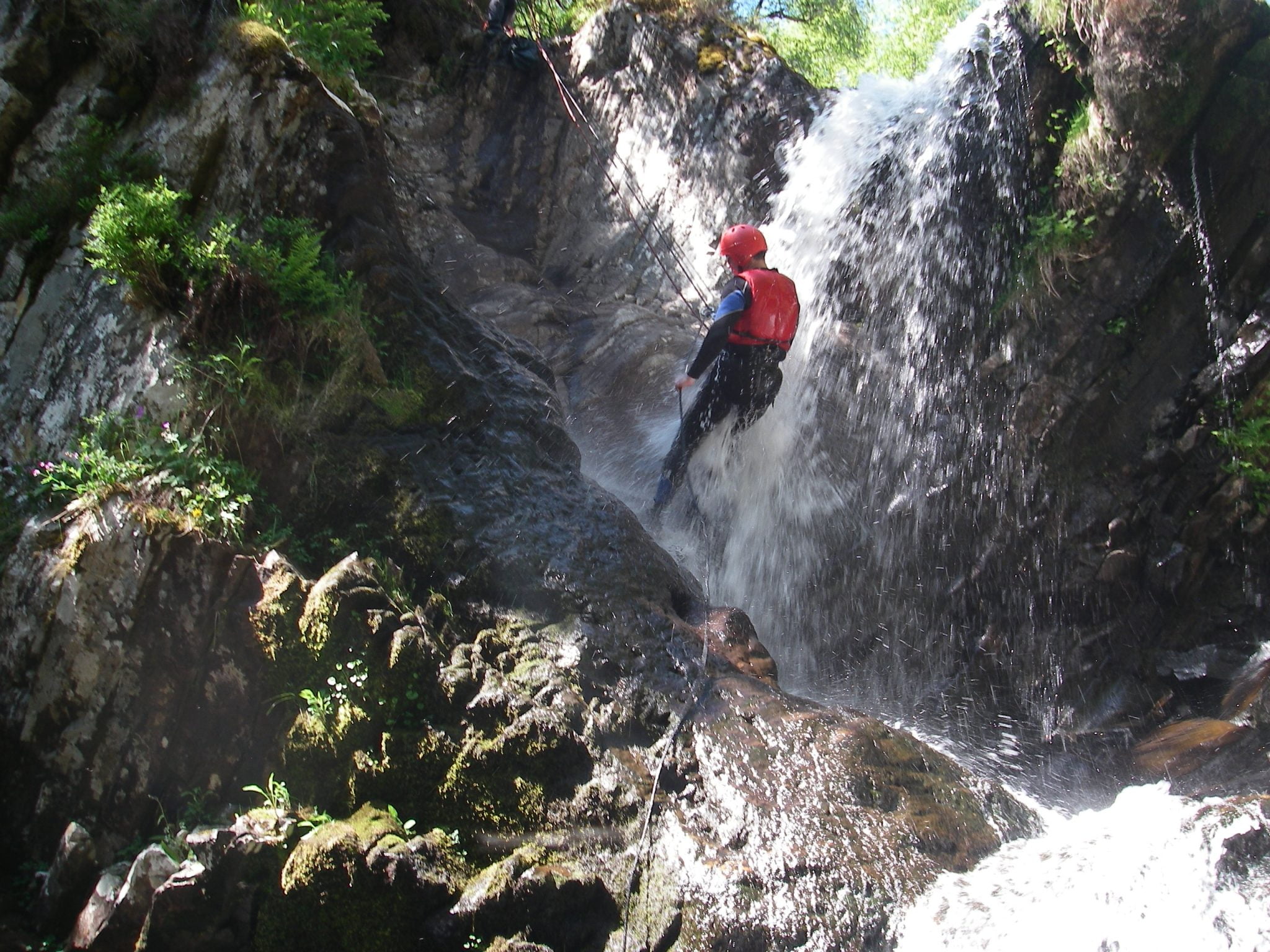 Canyoning in Aviemore & throughout Scotland with Active Outdoor Pursuits